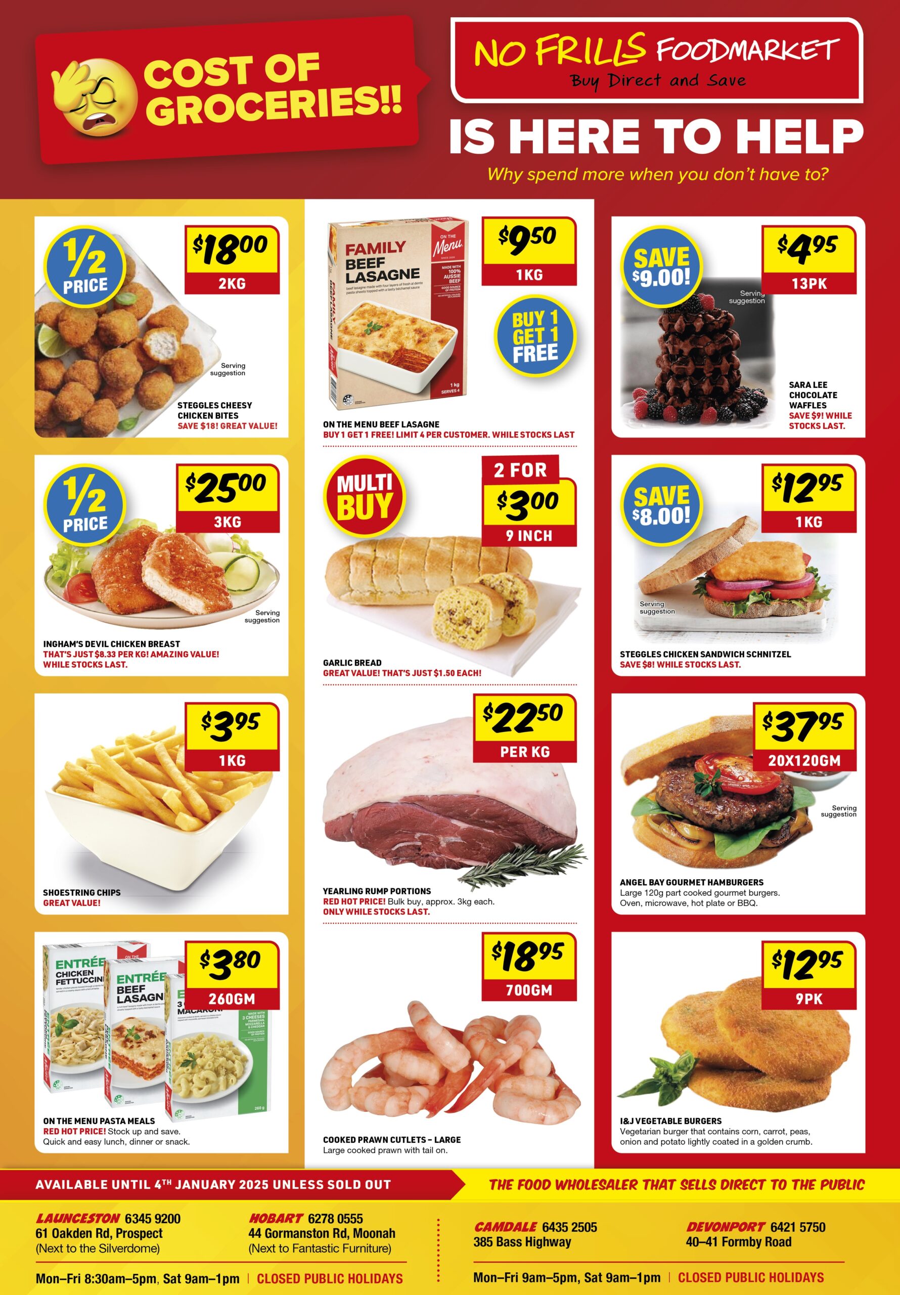 No Frills Foodmarket | Prospect | Buy Direct & Save